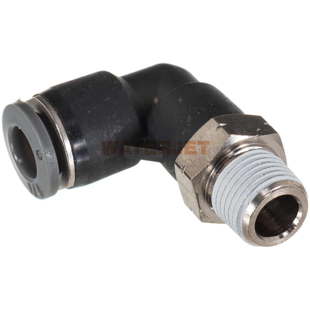 1/4" Push-In Swivel Elbow Water Fitting - OEM # : 201217 — Waterjet Depot